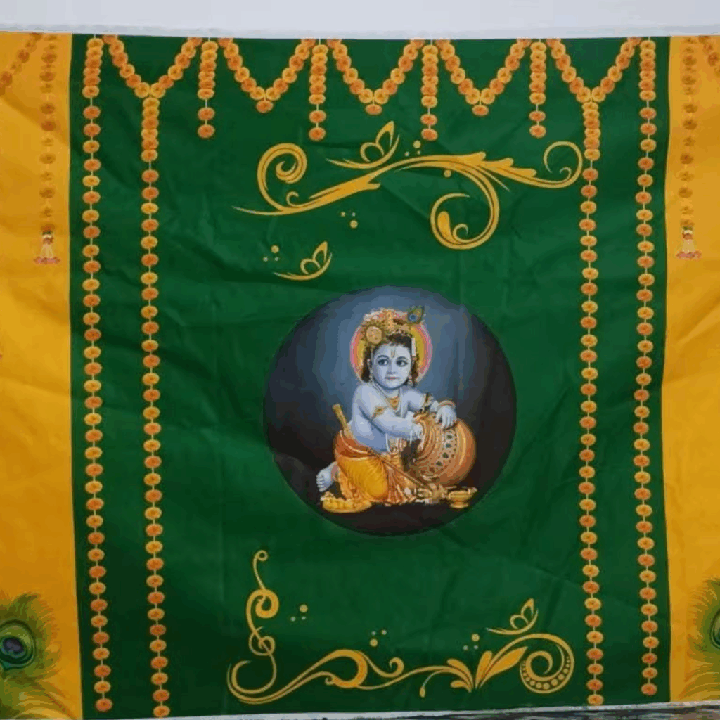 Cradle Ceremony Annaprasana decor banner/Indian Baby Shower backdrop ...